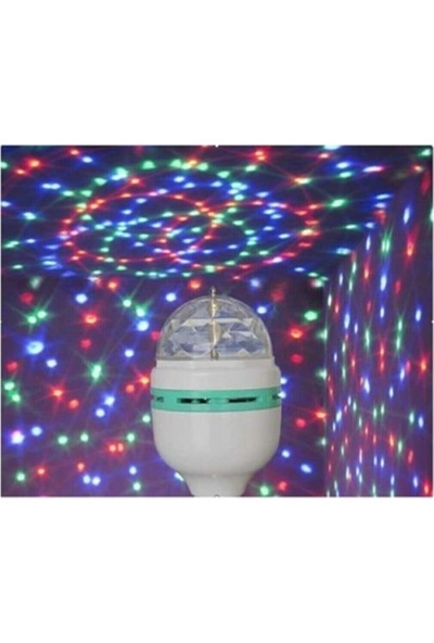 Nanopro Renkli Disko Ampulü Lambası Tasarruflu LED Ampul Nanopro Renkli Disko Ampulü Lambası Tasarruflu LED Ampul