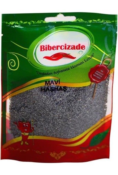 Bibercizade Mavi Haşhaş 120 Gr. Bibercizade Mavi Haşhaş 120 Gr.