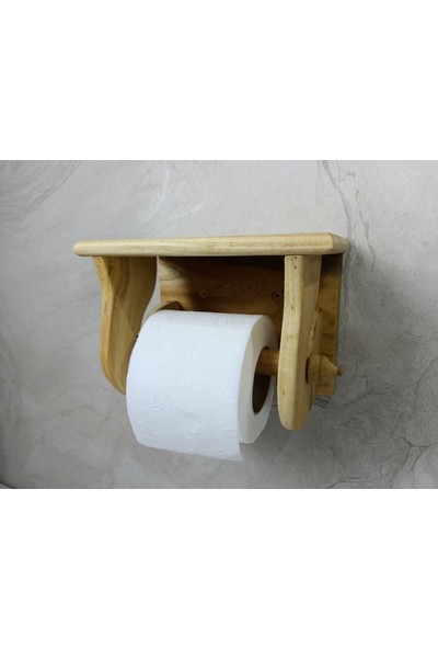 Yücel Mobilya Ahşap Tuvalet Kağıtlıgı