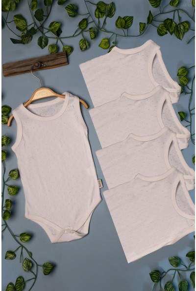 Erkek-Kız Unisex Bebek Basic Jakarlı Klimalı Penye Bisiklet Yaka 5li Renkli Atlet Body-Zıbın Erkek-Kız Unisex Bebek Basic Jakarlı Klimalı Penye Bisiklet Yaka 5li Renkli Atlet Body-Zıbın