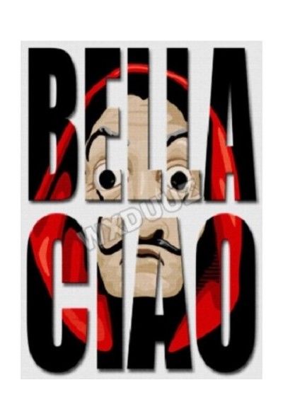 Charge Hd Kaliteli La Casa De Papel Duvar Dekorasyon Tablo