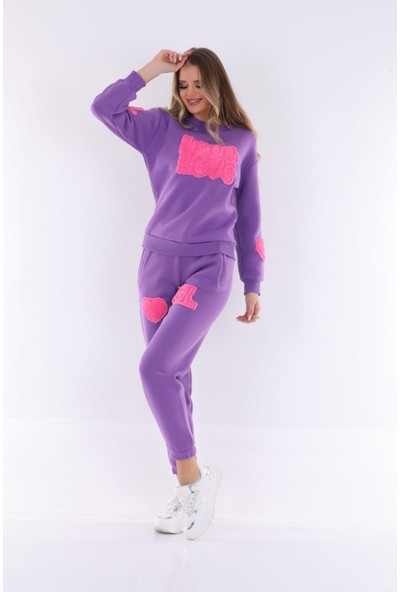 My Shiness Kadın Love Eşofman Takımı Özel Tasarım