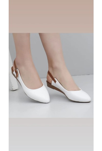 Ronilla Shoes Suni Deri Babet Ayakkabj