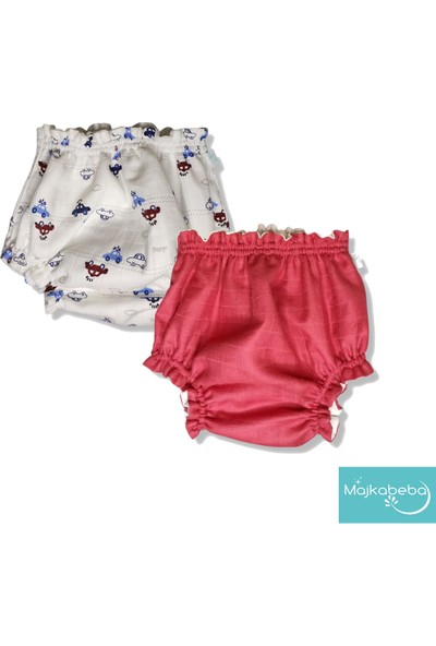 Bordo Mavi Arabalar Nar Çiçeği Sıvı Geçirmez Külot 2'li Alıştırma Külodu, Mayo, Şort Bordo Mavi Arabalar Nar Çiçeği Sıvı Geçirmez Külot 2'li Alıştırma Külodu, Mayo, Şort