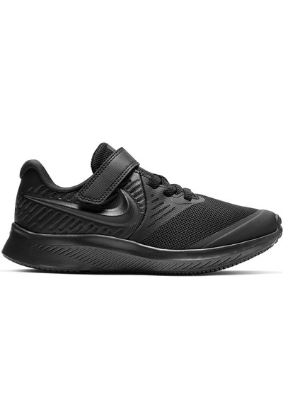 Nike Star Runner 2 Unisex Siyah Çocuk Ayakkabısı AT1801-003 Nike Star Runner 2 Unisex Siyah Çocuk Ayakkabısı AT1801-003