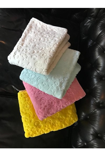 Baskılı Peluş Bebek Battaniyesi