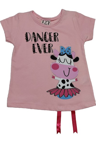 Papido Danger Ever Baskılı Kız Bebek Tek Üst Pembe Papido Danger Ever Baskılı Kız Bebek Tek Üst Pembe
