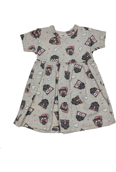 Papido Baykuşlu Kız Bebek Tek Üst Sütlü Kahve Papido Baykuşlu Kız Bebek Tek Üst Sütlü Kahve