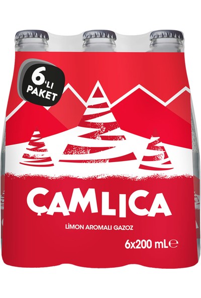 Çamlıca Gazoz 200 ml 6'lı