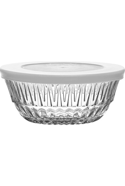 Lav 2'li Alinda Kapaklı Cam Saklama Kabı 215CC