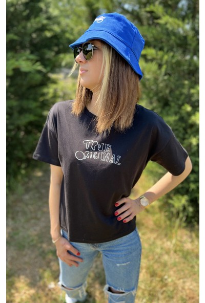 Butik Ay-Da Ön Arka Baskılı Tshirt