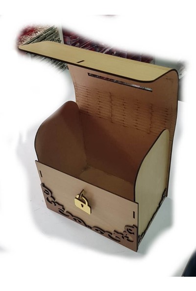 Ceyyiz Sünnet Nikah Düğün Takı Sandığı 34X23X21CM Ceyyiz Sünnet Nikah Düğün Takı Sandığı 34X23X21CM