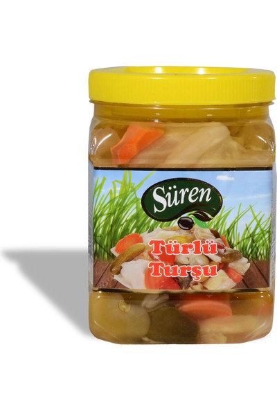 Süren Zeytincilik Türlü Turşu 1 kg Süren Zeytincilik Türlü Turşu 1 kg