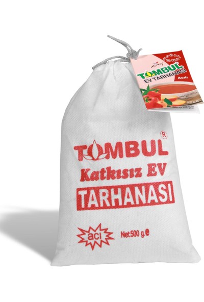 Süren Zeytincilik Tombul Ev Tarhanası Acı 500 gr Süren Zeytincilik Tombul Ev Tarhanası Acı 500 gr