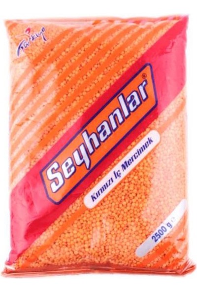 Seyhanlar Kırmızı Mercimek 2500 gr Seyhanlar Kırmızı Mercimek 2500 gr