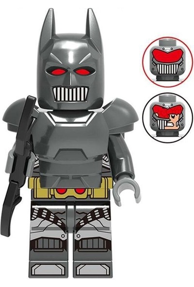 Xinh Batman Collection Mini Figür Batman Heavy Armor X-411 Xinh Batman Collection Mini Figür Batman Heavy Armor X-411