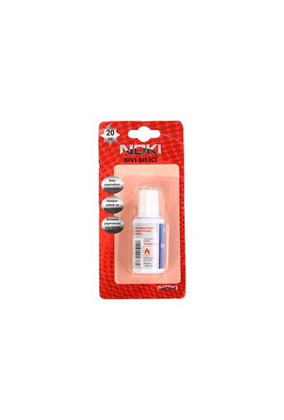 Noki Sıvı Silici Tekli 20 ml Noki Sıvı Silici Tekli 20 ml