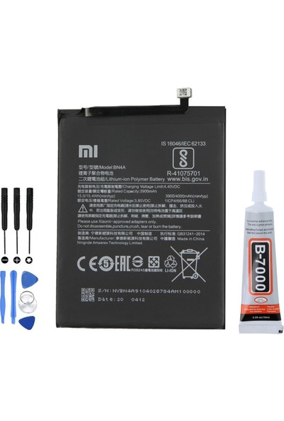 Turan Tech Xiaomi Redmi Note 7 Pil Batarya BN4A 4000 Mah Yeni Tarihli Garantili Ürün Turan Tech Xiaomi Redmi Note 7 Pil Batarya BN4A 4000 Mah Yeni Tarihli Garantili Ürün