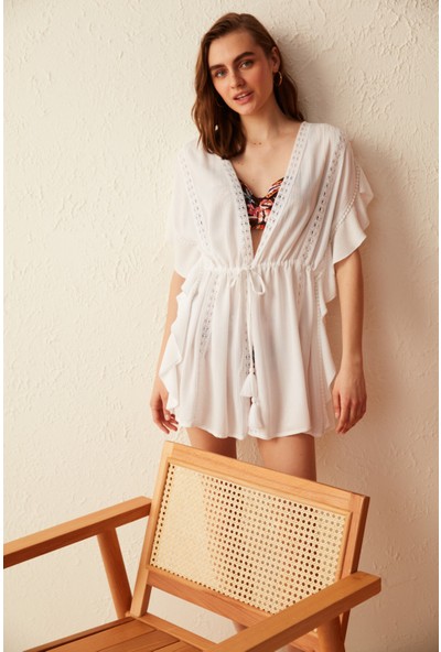 Penti Beyaz Gloria Kimono