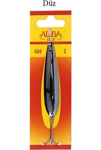 AlbaStar 404 Model Balıkçı Lüfer Olta Kaşığı AlbaStar 404 Model Balıkçı Lüfer Olta Kaşığı
