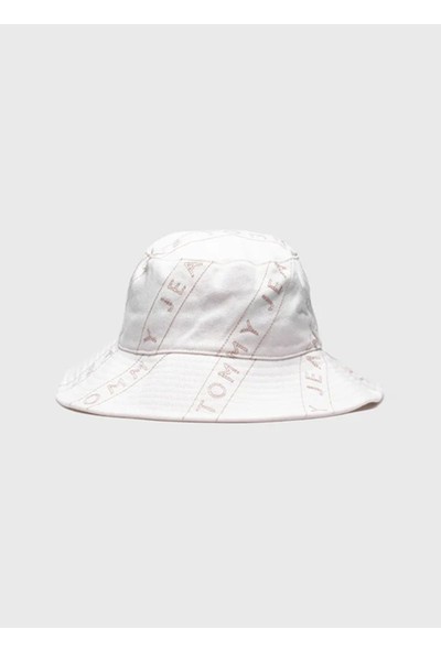 Tommy Hilfiger AW0AW11663YBR Beyaz Kadın Şapka