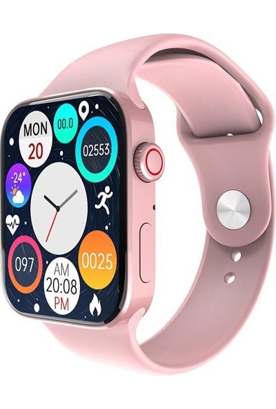 Torima Watch N76 Series7 Yeni Kasa Aktif Konuşma Özellikli Türkçe Son Sürüm Akıllı Saat Pembe Torima Watch N76 Series7 Yeni Kasa Aktif Konuşma Özellikli Türkçe Son Sürüm Akıllı Saat Pembe