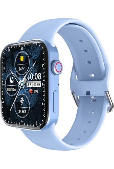 Torima Watch N76 Series7 Yeni Kasa Aktif Konuşma Özellikli Türkçe Son Sürüm Akıllı Saat Mavi Torima Watch N76 Series7 Yeni Kasa Aktif Konuşma Özellikli Türkçe Son Sürüm Akıllı Saat Mavi