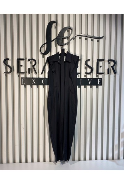 Serap Eser Exclusive Siyah Tulum Serap Eser Exclusive Siyah Tulum