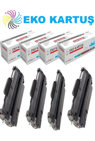 Eko Kartuş Samsung SCX-4600 Mlt D105L Ekonomik Avantajlı 4’lü Muadil Toner Eko Kartuş Samsung SCX-4600 Mlt D105L Ekonomik Avantajlı 4’lü Muadil Toner