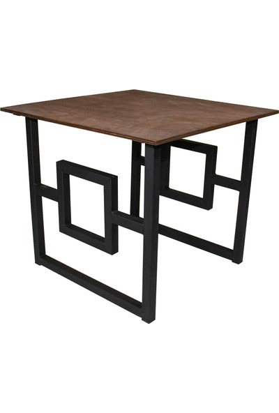 Atölye Hobi Tasarım Tasarım Siyah Metal Ayaklı Ahşap Sehpa Atölye Hobi Tasarım Tasarım Siyah Metal Ayaklı Ahşap Sehpa