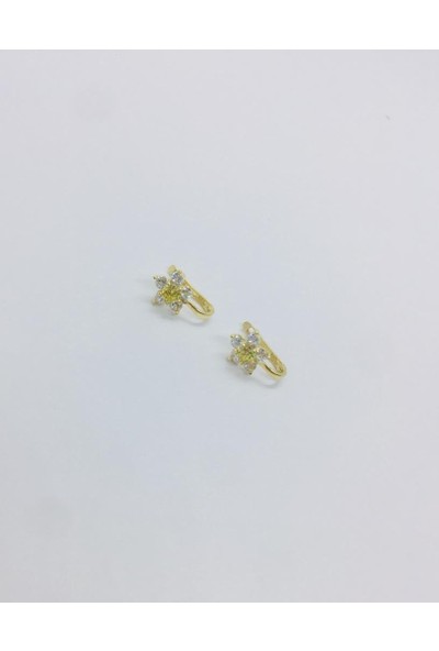 Çelikoğlu Kuyumculuk 8 Ayar Altın Bebek Çocuk Kız Küpesi 0,92 gr