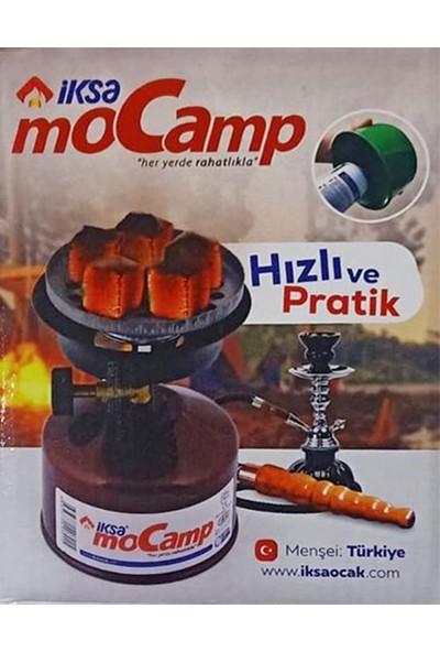 Iksa Mocamp Portatif Nargile Köz Ocağı Çakmak Gazlı Kullanım Pratik Kullanım Iksa Mocamp Portatif Nargile Köz Ocağı Çakmak Gazlı Kullanım Pratik Kullanım
