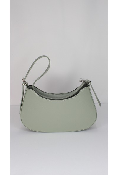 Buysef Mint Kadın Baguette Omuz Çantası
