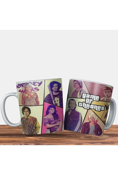 5Bin Dijital Market Oyun Temalı Baskılı Kupa