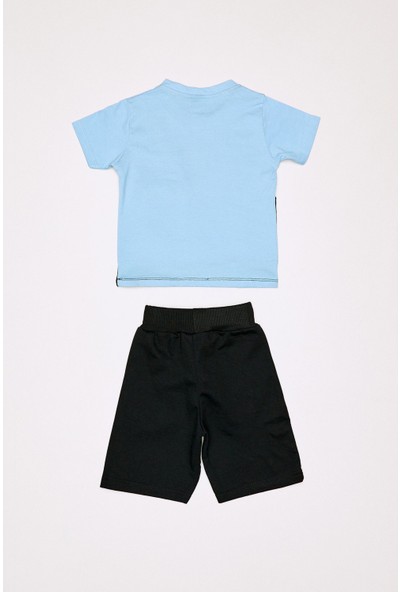 FullaModa Selfie Baskılı Bisiklet Yaka Çocuk Ikili Takım FullaModa Selfie Baskılı Bisiklet Yaka Çocuk Ikili Takım