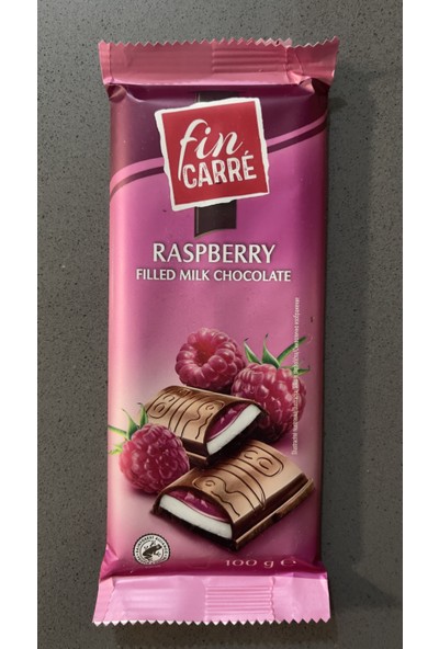 Fin Carre Ahududu Dolgulu Sütlü Çikolata 100 gr