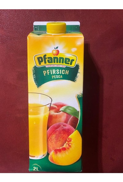 Pfanner Şeftalili Meyve Suyu 2 Lt Pfanner Şeftalili Meyve Suyu 2 Lt
