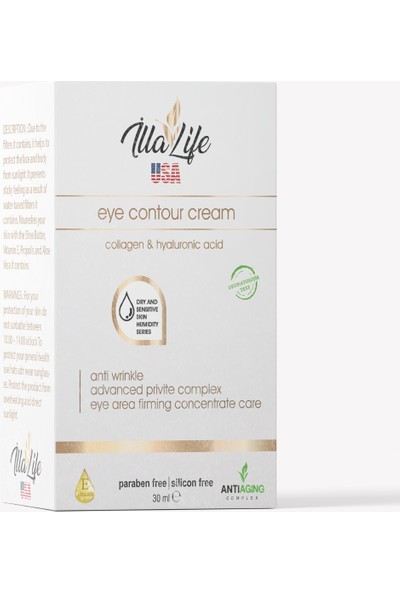 Illa Life Göz Çevresi Kremi