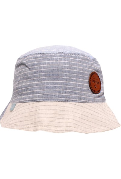 Cantoy Erkek Bebek Çizgili Fötr Şapka 0-18 Ay Cantoy Erkek Bebek Çizgili Fötr Şapka 0-18 Ay