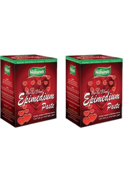 Naturals Epimedyumlu Bitkisel Macun 2 x 230 gr