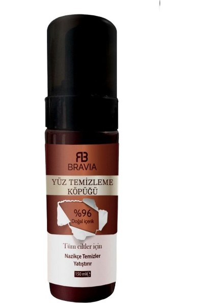 Bravia Yüz Temizleme Köpüğü 150 ml