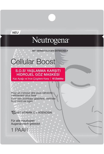 Neutrogena Goz Maskesı Cellular Boost Yaslanma Karsıtı Neutrogena Goz Maskesı Cellular Boost Yaslanma Karsıtı
