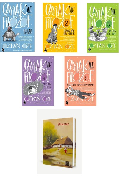 Çaylak ile Filozof Seti - Özkan Öze (5 Li Set - Defter Hediyeli) Çaylak ile Filozof Seti - Özkan Öze (5 Li Set - Defter Hediyeli)