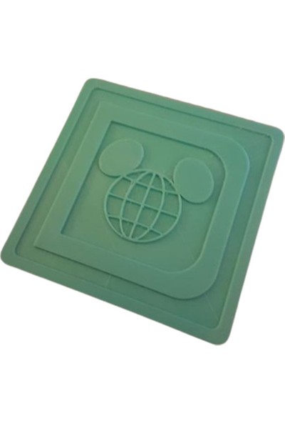 Shaco Design Vintage Walt Disney World Logo Bardak Altlığı Shaco Design Vintage Walt Disney World Logo Bardak Altlığı