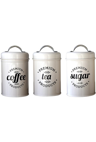 Three Beans Mutfak Kutuları Set Gıda Depolama Kutular (Yurt Dışından)