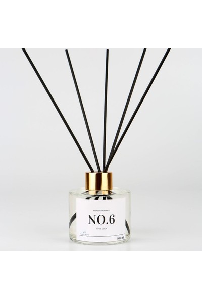 No 6 Beyaz Sabun Çubuklu Oda Kokusu 100 ml No 6 Beyaz Sabun Çubuklu Oda Kokusu 100 ml