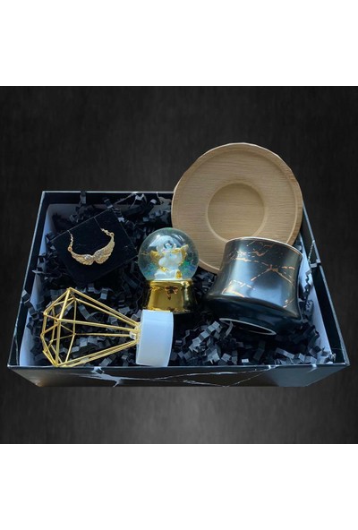 Regalo Melek Temalı Işıklı Şık Hediye Seti Mermer Desenli Hediye Kutusunda Doğum Günü Hediyesi Anneye Hediye Regalo Melek Temalı Işıklı Şık Hediye Seti Mermer Desenli Hediye Kutusunda Doğum Günü Hediyesi Anneye Hediye