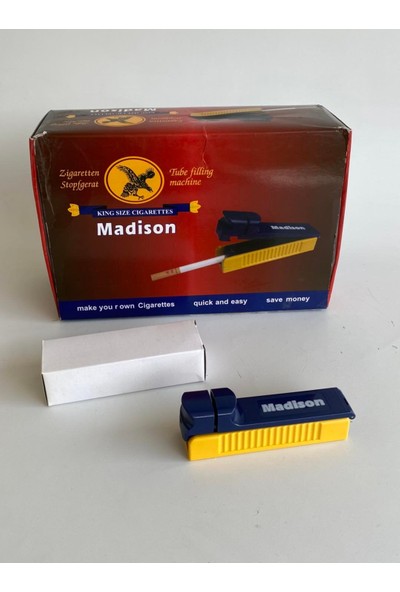 Madison Sigara Sarma Makinesi 1 Adet (Normal Boy) Madison Sigara Sarma Makinesi 1 Adet (Normal Boy)