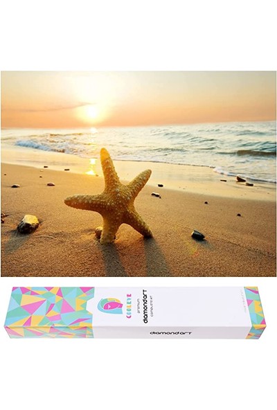 Hobi Tedarik Denizyıldızı Çerçeveli 40X50 Sayılarla Boyama Hobi Seti Hobi Tedarik Denizyıldızı Çerçeveli 40X50 Sayılarla Boyama Hobi Seti