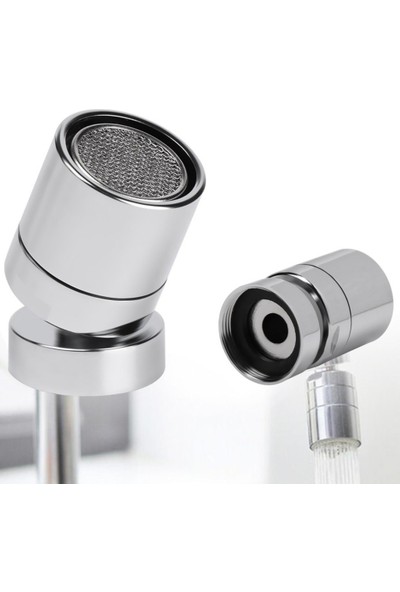 Peakbay Su Tasarruf 360 Derece Döner Başlık - Perlatör Peakbay Su Tasarruf 360 Derece Döner Başlık - Perlatör